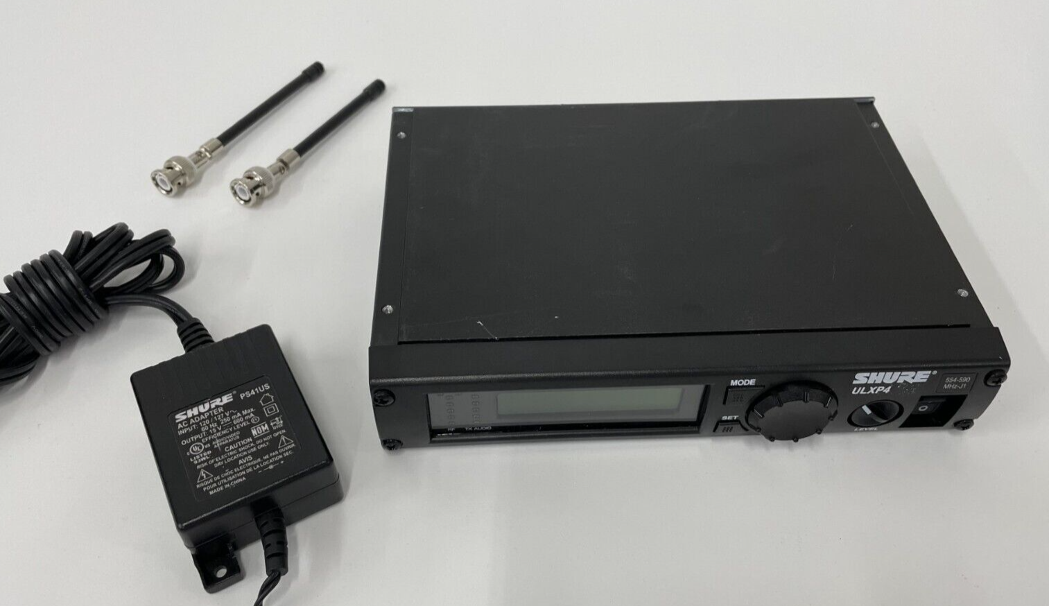 Shure ULXP4 Pro Wireless Microphone Receiver with Antenna & Power J1 5 ...