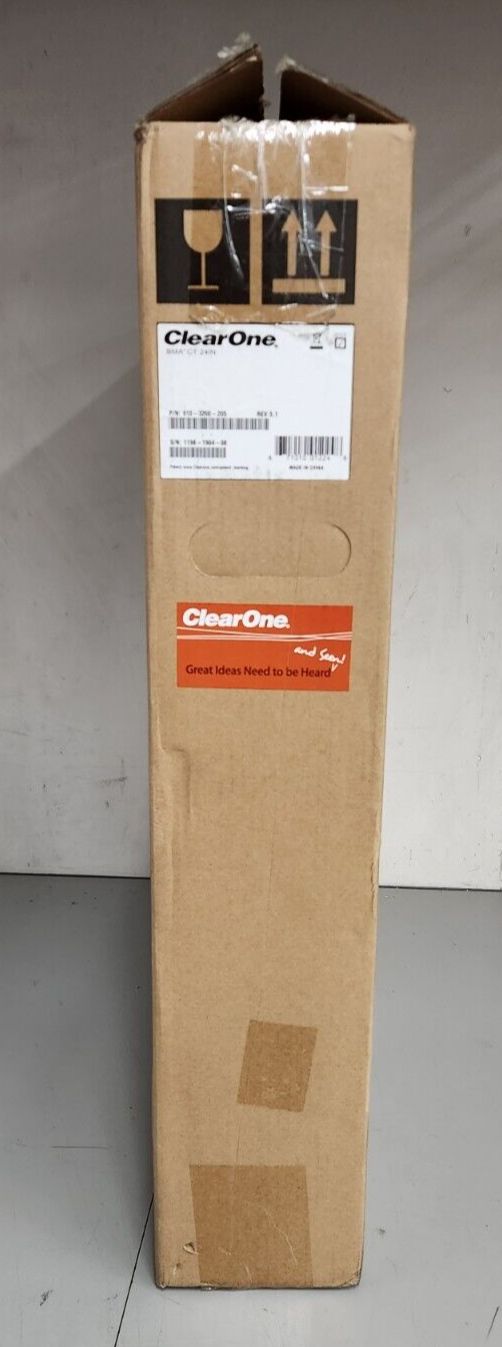 ClearOne BMA CT 910-3200-205 White Ceiling Tile Microphone Array NEW O ...