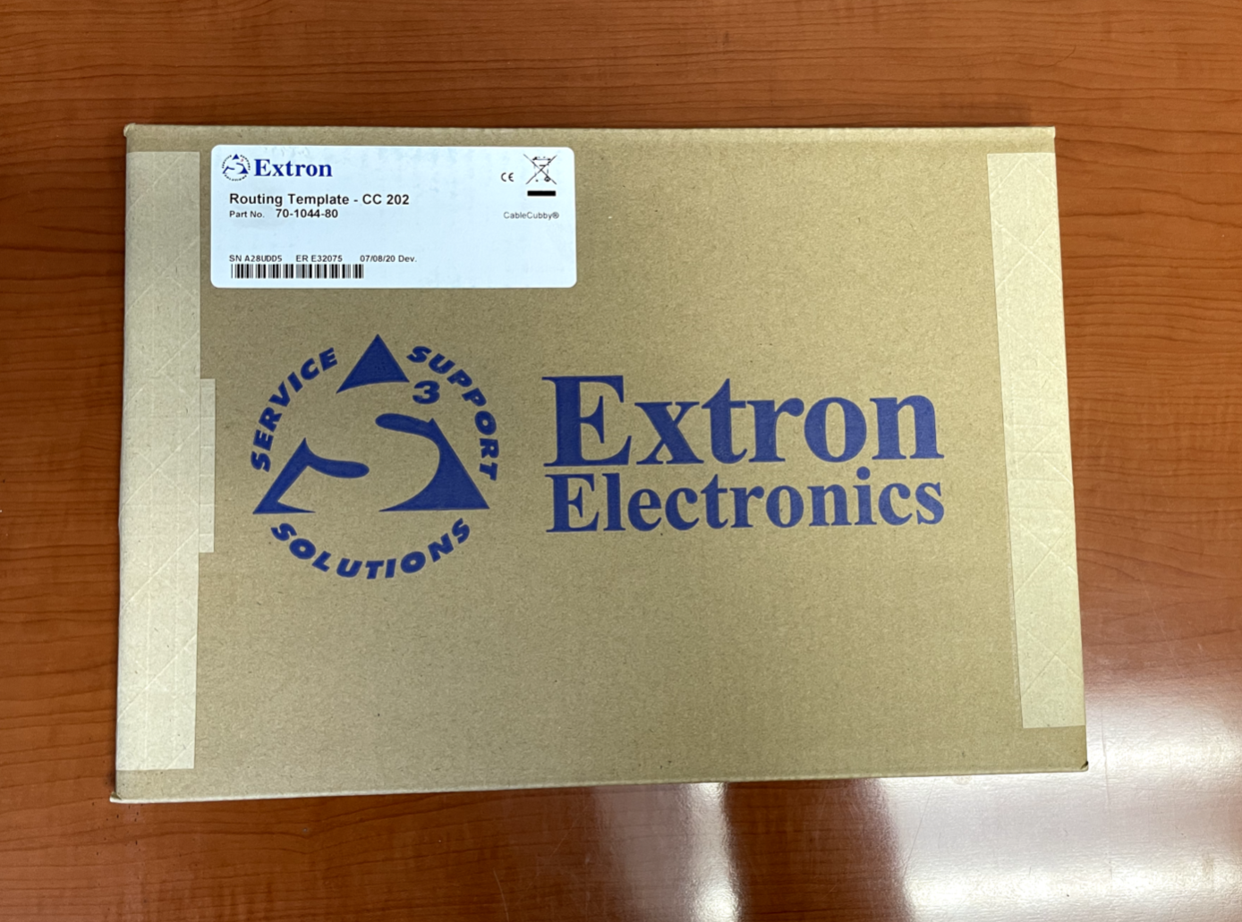 Extron Routing Template-CC 202 For Cable Cubby 70-1044-80 – LPAV