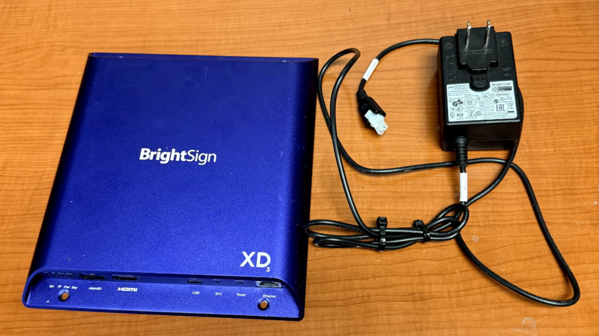 BrightSign XD1033 4K Advanced HTML5 Expanded I/O Player – LPAV