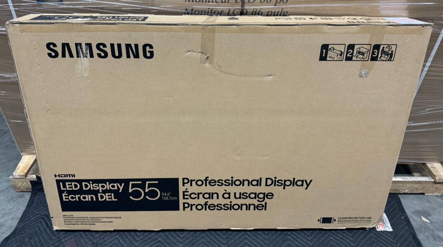 Samsung QM55R-T 55" 4K Professional Interactive Touchscreen Signage Di ...