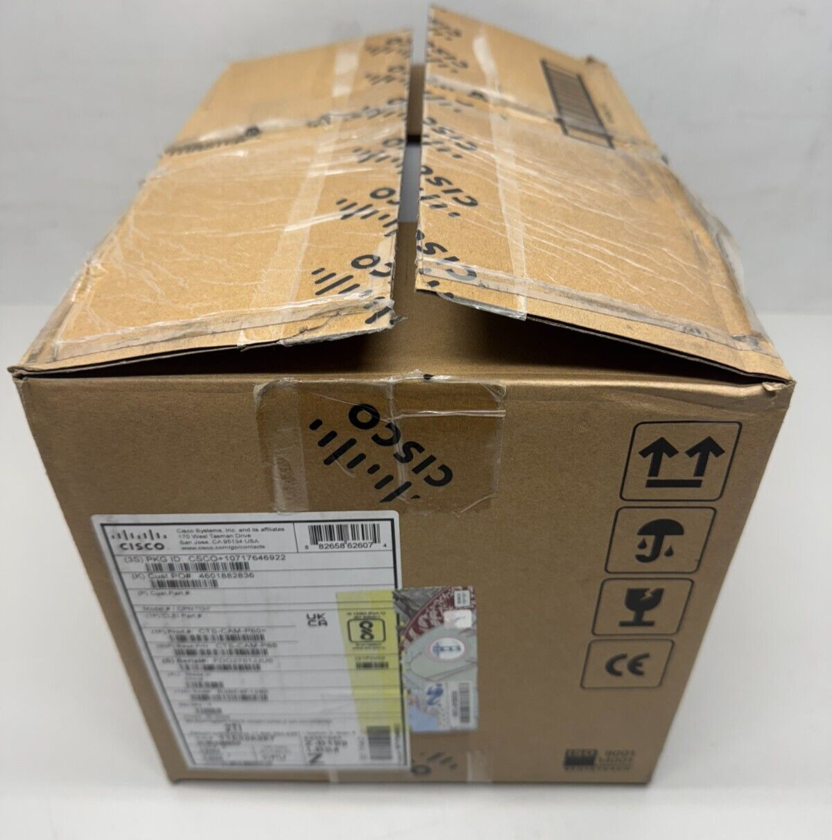 Cisco CTS-CAM-P60 V02 TTC8-07 TelePresence Precision Camera (800-10137 ...