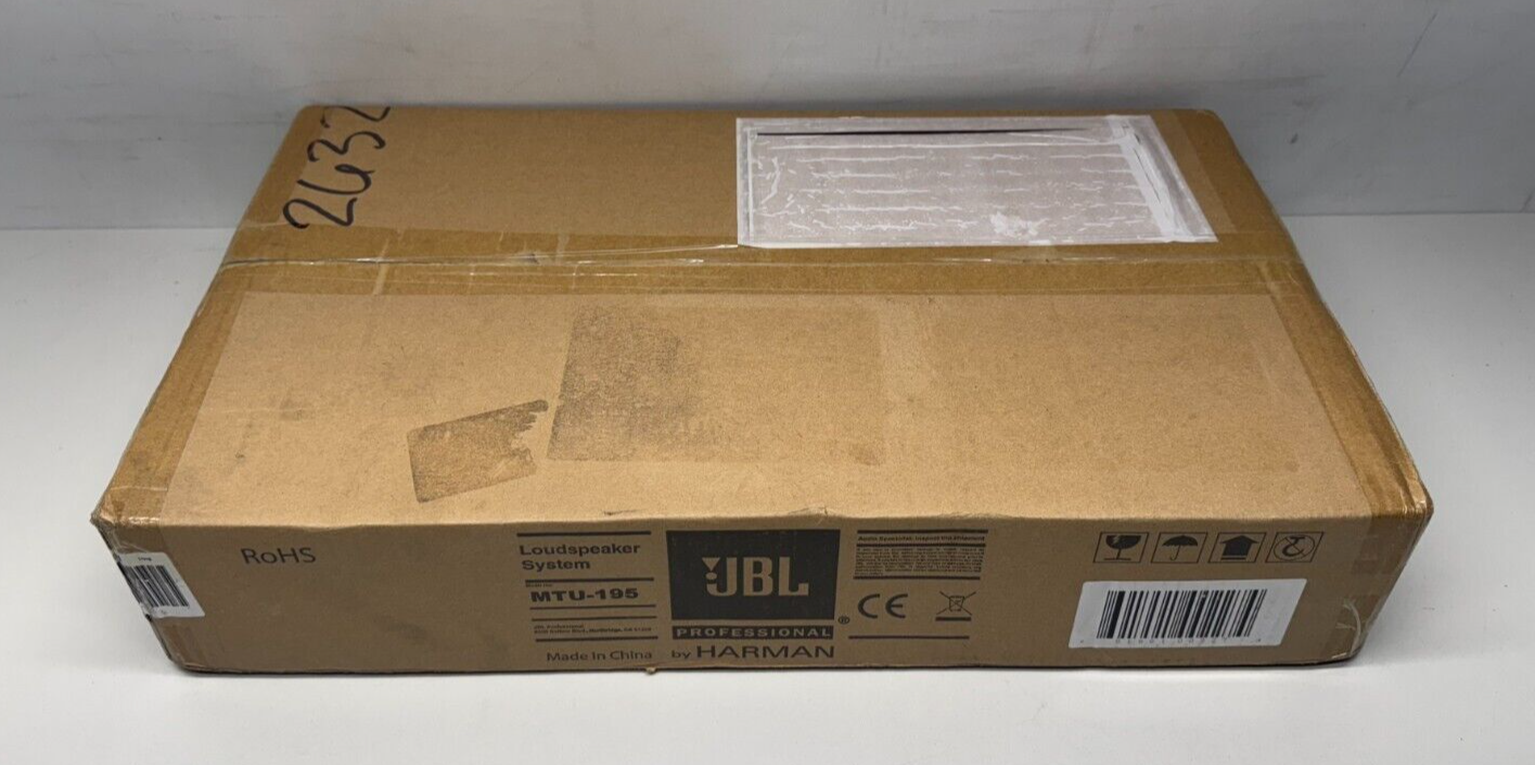 JBL MTU-195 U-Bracket for AC195 Loudspeaker (Black) – LPAV
