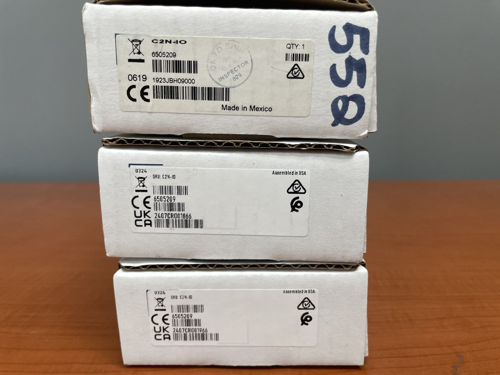 Crestron C2N-IO Control Port Expansion Module 6505209 Lot of 3 – LPAV