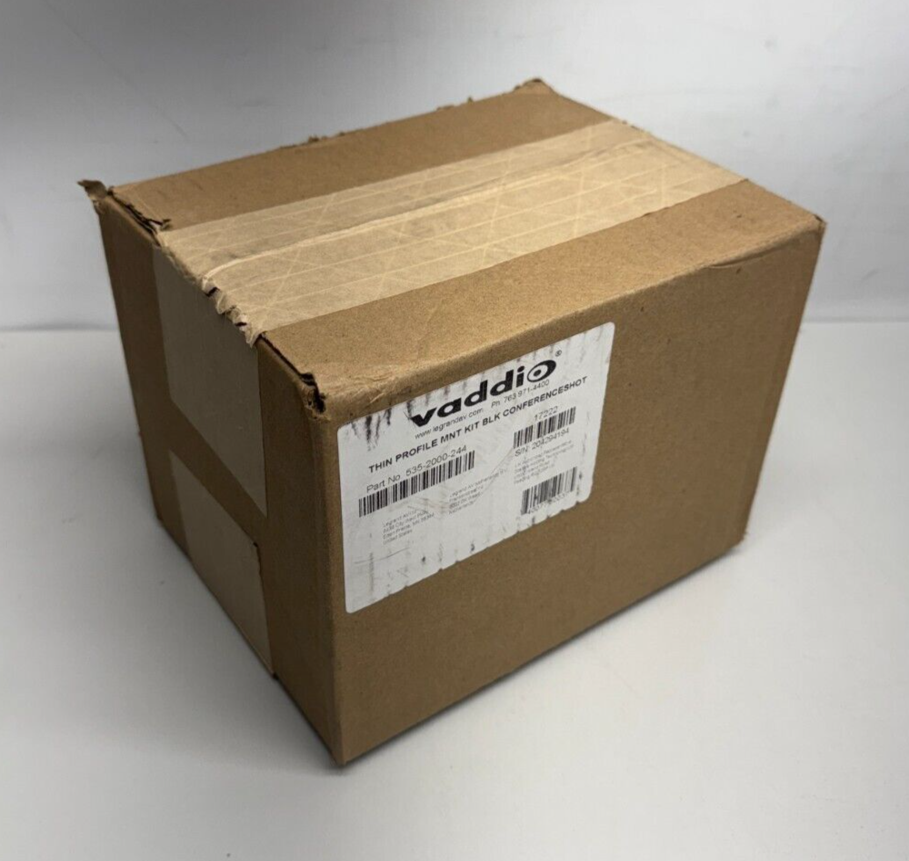 Vaddio Wall Mount for ConferenceSHOT 10 and FX Cameras (Black) 535-200 ...