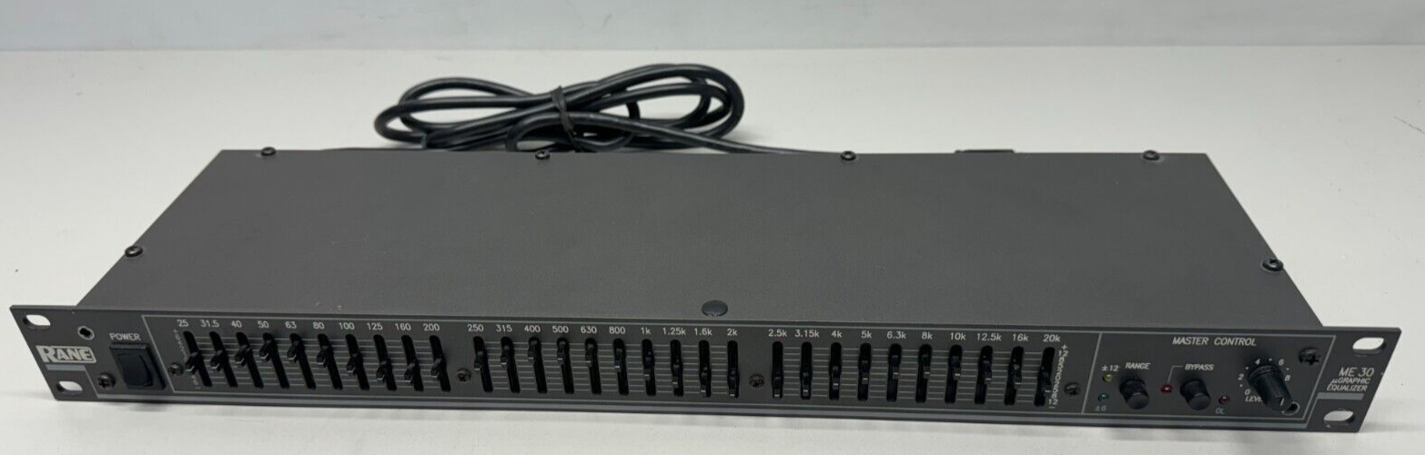 Rane ME 30 30-Band Graphic Equalizer – LPAV