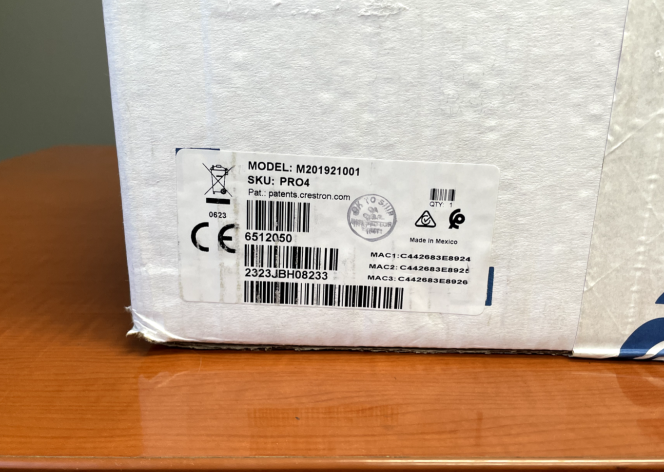 Crestron M201921001 Pro4 Control Processor 6512050 – LPAV