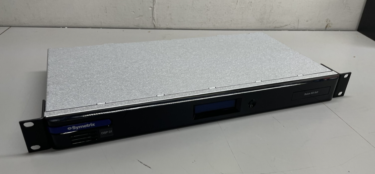 Symetrix Solus NX 8x8 Pro Audio Digital Signal Processor DSP - No Powe ...