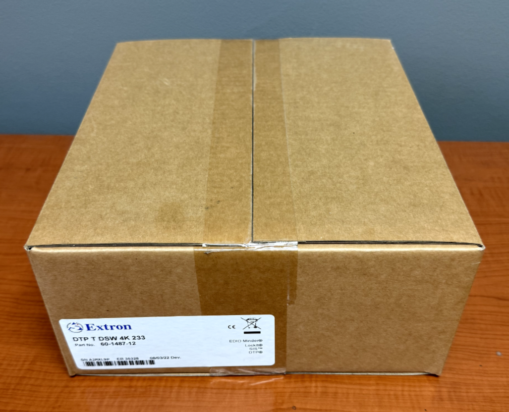 Extron DTP T DSW 4K 233 Three Input Multi-Format Switcher w/ DTP 60-14 ...