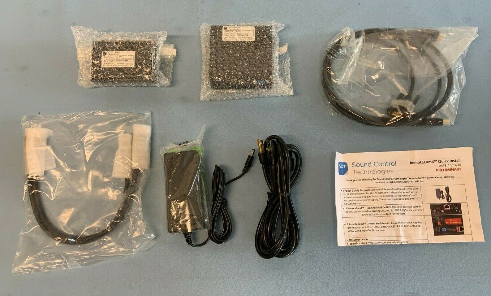 Sound Control Technologies RemoteCam4 RC4-PSX Single CatX Camera Exten ...