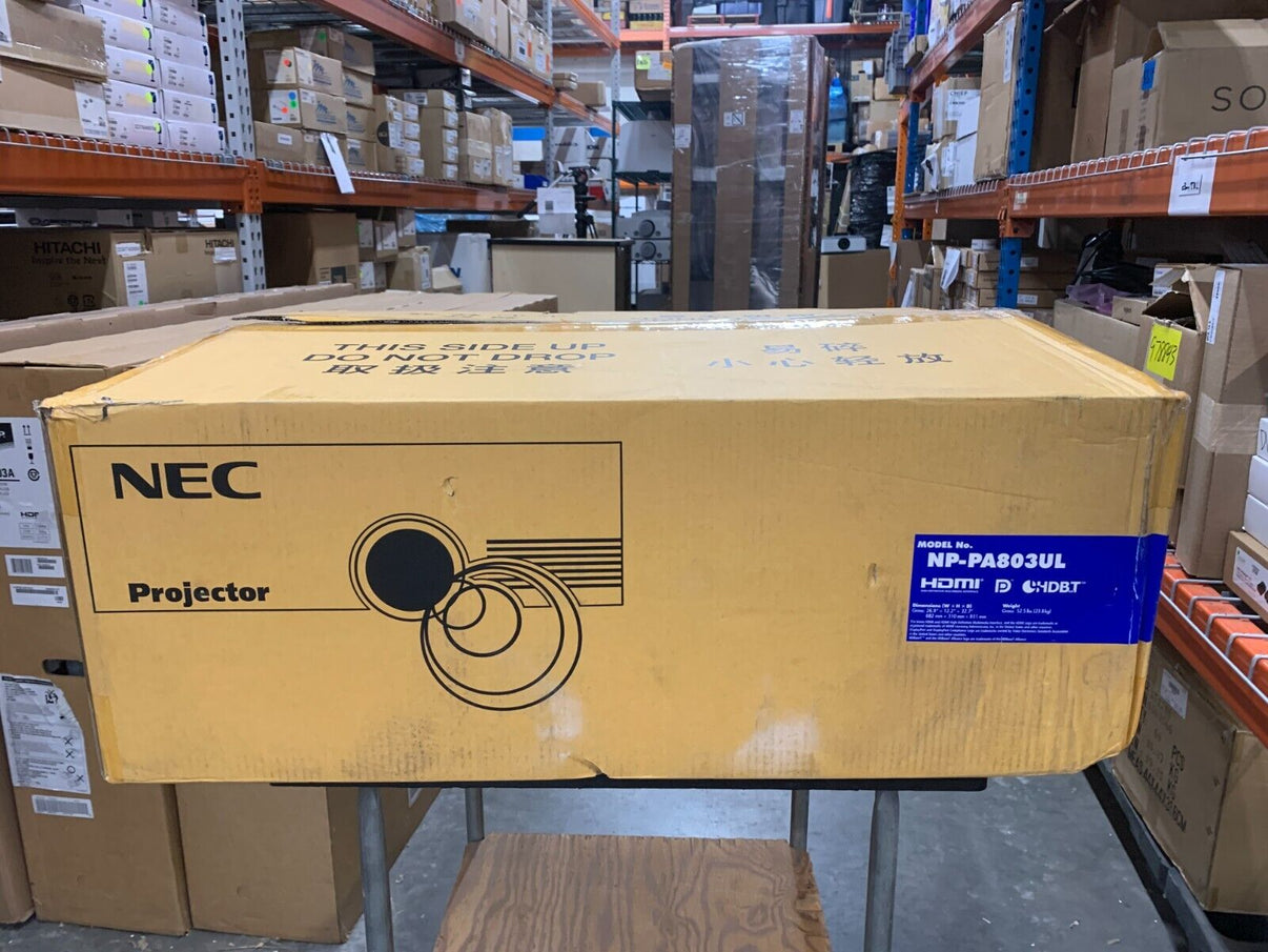 NEC NP-PA803UL / 8000-Lumen Laser Installation Projector with 4K Suppo ...