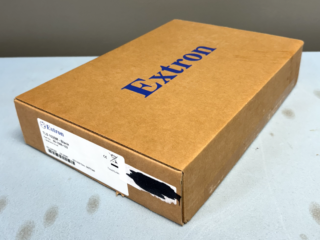 Extron TLS 1025M Black 10" Wall Mount TouchLink Scheduling Panel 60-15 ...