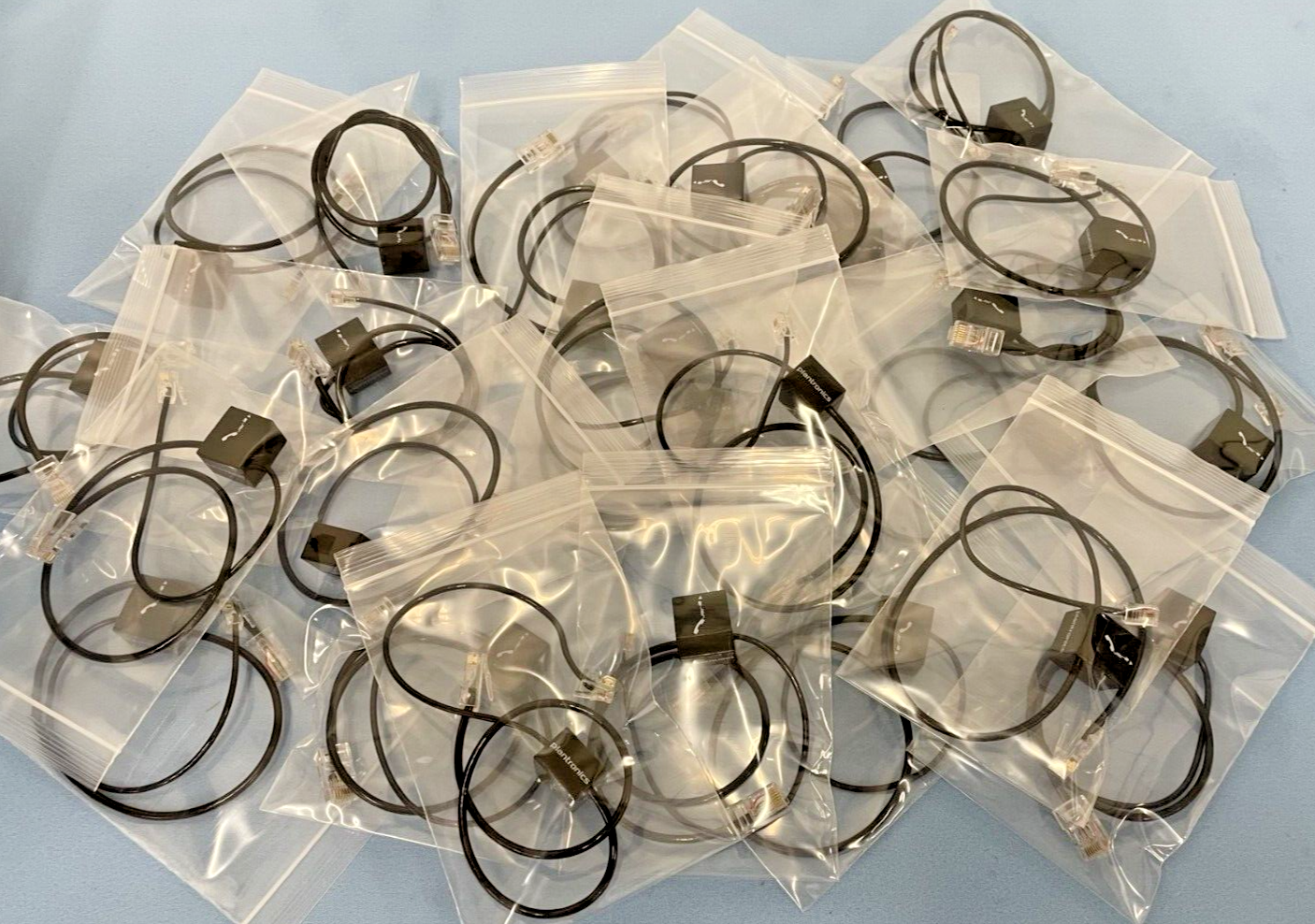 Plantronics RJ45 to RJ11 Telephone Interface Cable #86007-01 - LOT of ...