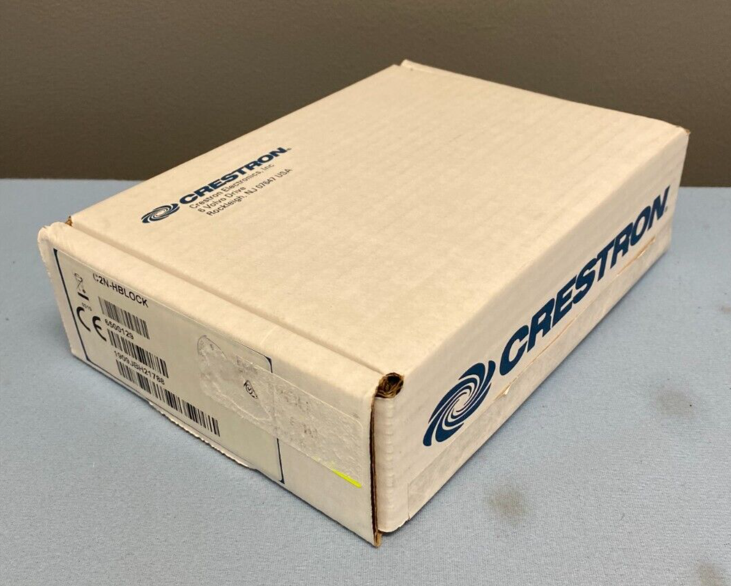 Crestron C2N-HBLOCK Multi-type Cresnet Distribution Block 6500129 NEW ...