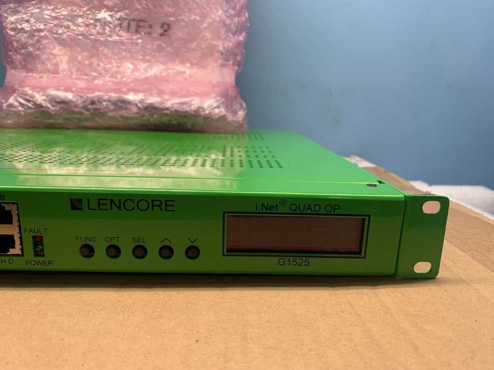 Lencore i.Net QUAD OP – MODEL G1525 Quad OP Sound Source for Rack-Base ...