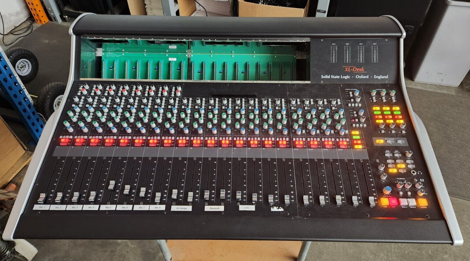 Solid State Logic XL-Desk Mixing Console SSL Mixer PARTS/REPAIR – LPAV