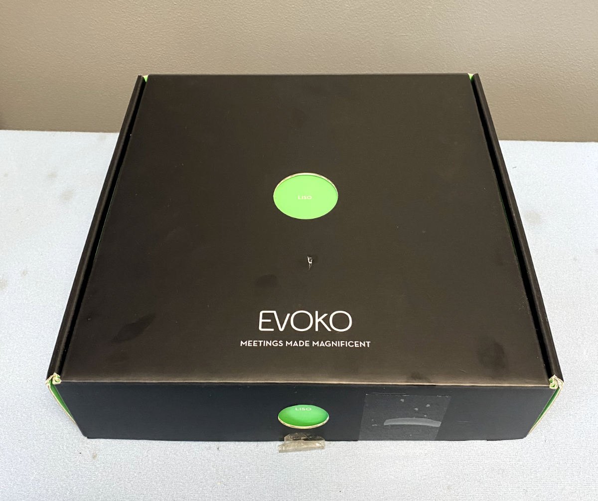 Evoko ERM2001 LISO Space Booking System Digital Door Sign, White – LPAV