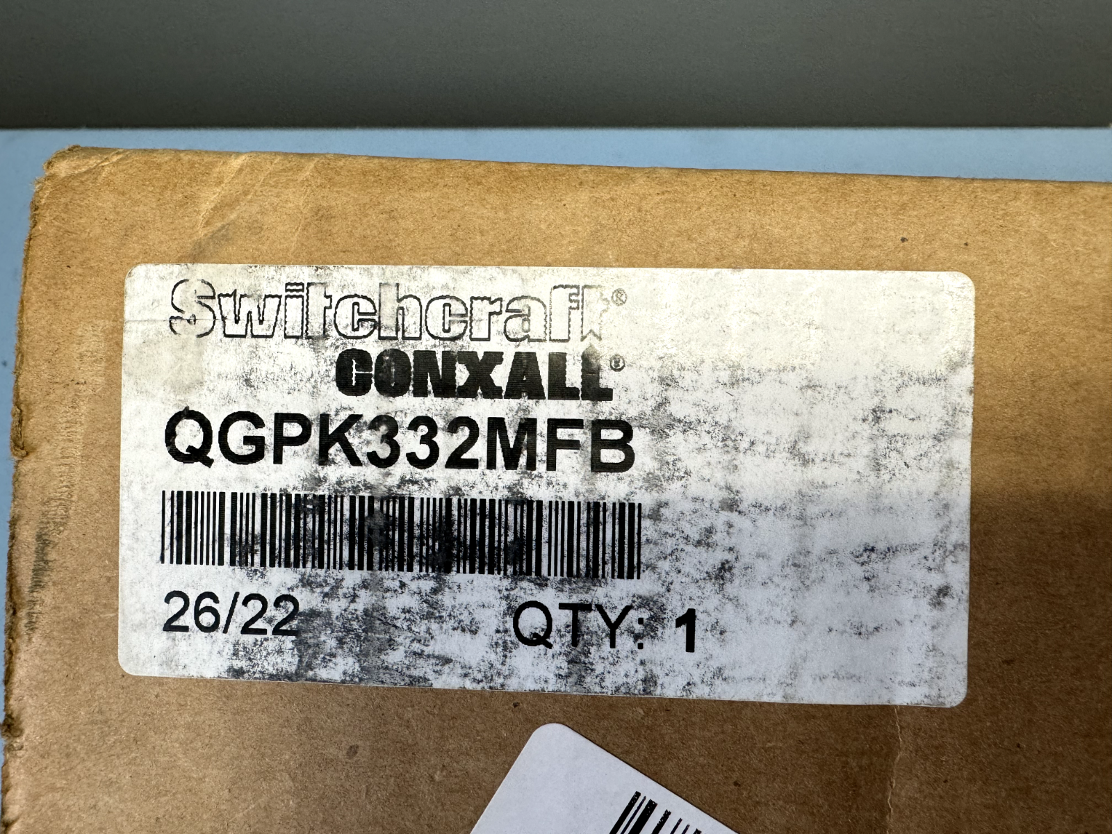 Switchcraft QGPK332MFB QG Series 2-RU Patchbay 16 Male 16 Female XLR C ...