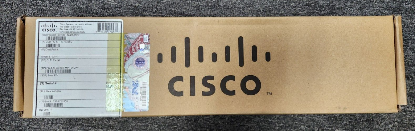 Cisco CS-KIT-MINI-WMK= Wall Mount Video Conferencing Mounting Kit – LPAV