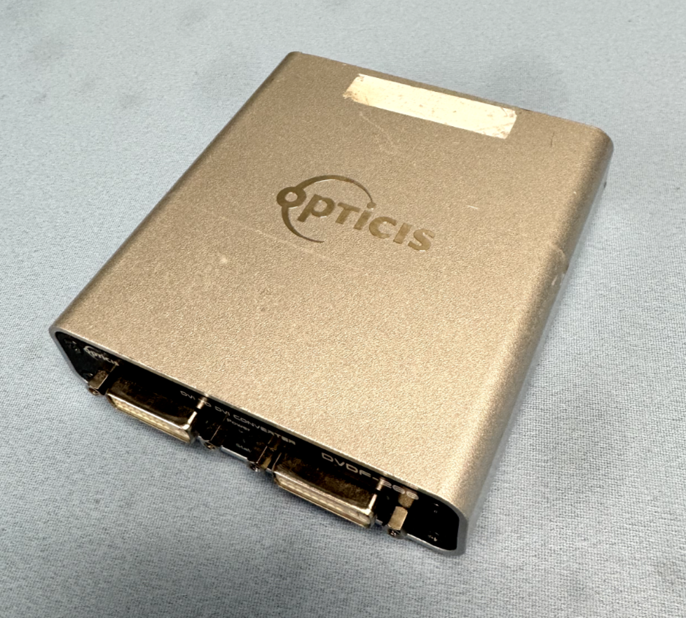 Opticis DVDF-200 DVI to One Fiber DVI Video Format Converter – LPAV