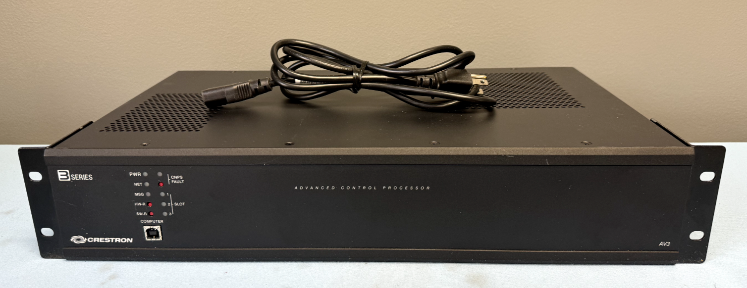 Crestron AV3 3-Series Control System Advanced Control Processor 650487 ...