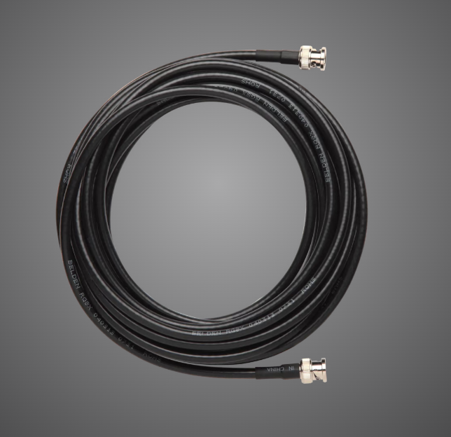 Shure UA850 UHF Remote Antenna 50' Extension Coaxial Cable w/ BNC Conn ...