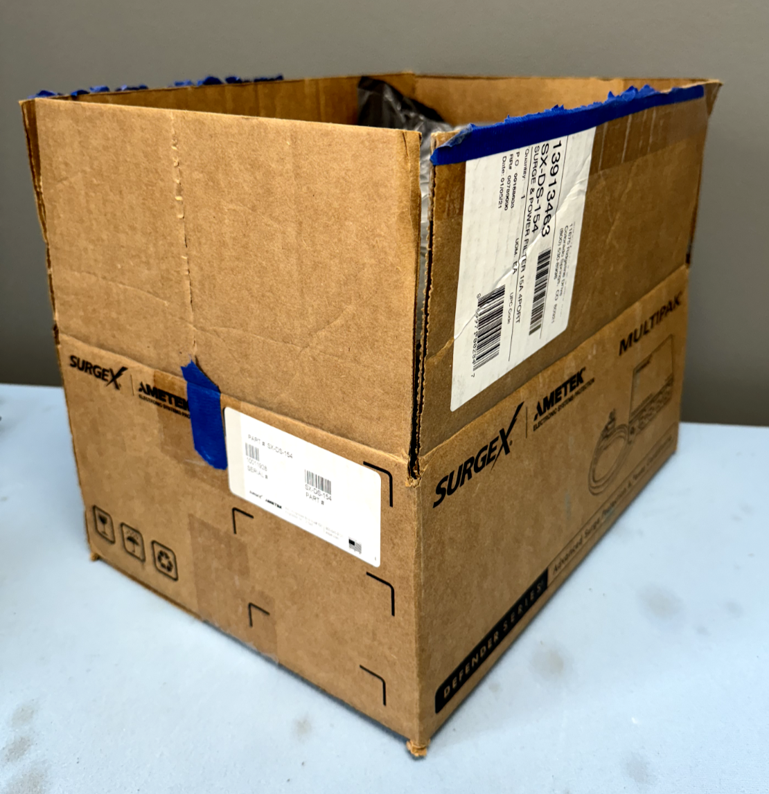 SurgeX SX-DS-154 MULTIPAK Surge Protector Power Conditioner Made in US ...