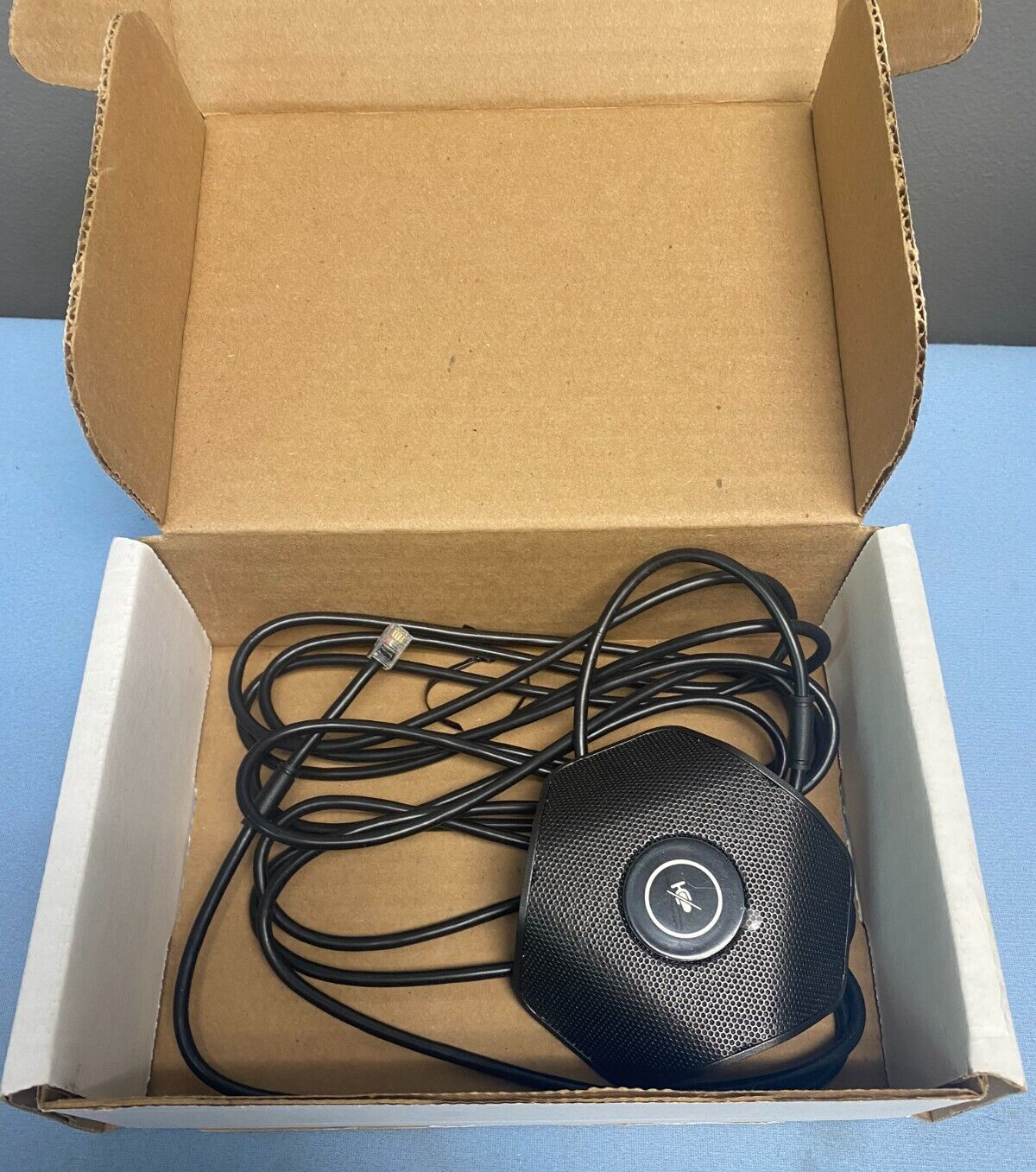 Crestron CCS-UCA-MIC Microphone Pod for Crestron Flex Tabletop System ...