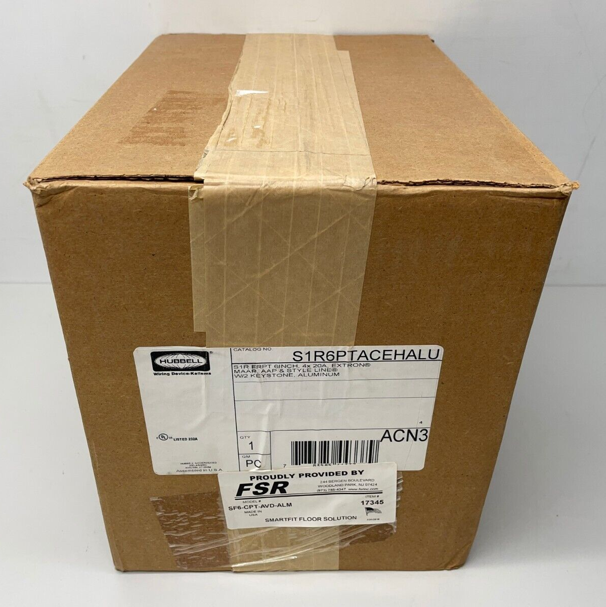 FSR SF6-CPT-AVD-ALM 6" Fire Rated Poke Thru Box and Cover – LPAV