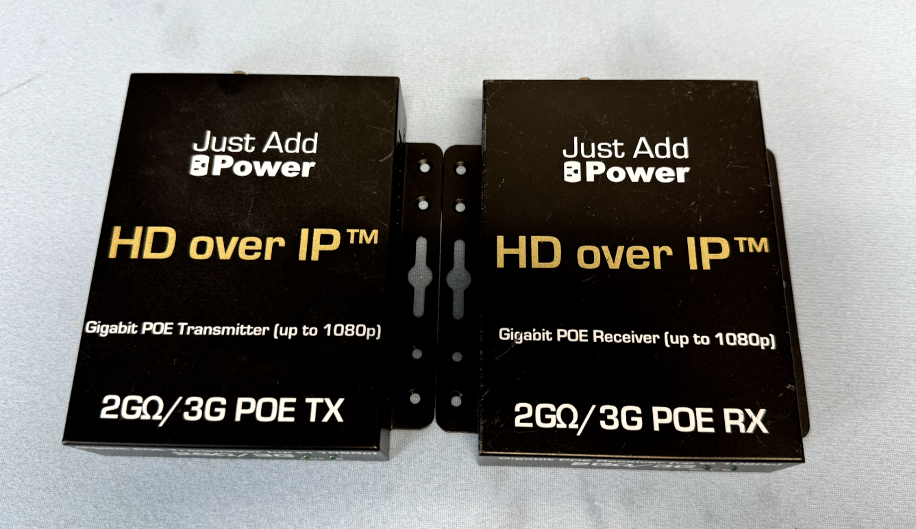 Just Add Power 2GΩ/3G POE TX & RX HD Over IP Gigabit POE Transmitter ...