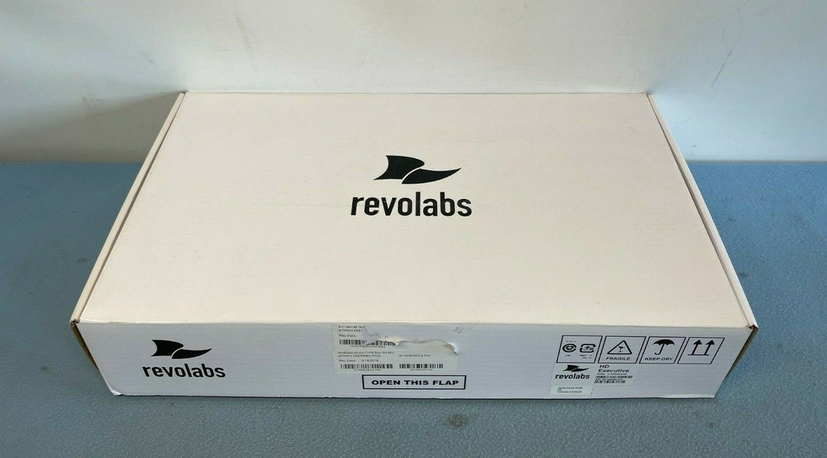 Revolabs Executive HD 4-Channel Wireless Conference Microphone System ...